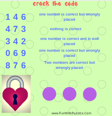 Will you crack the code? puzzles with answers