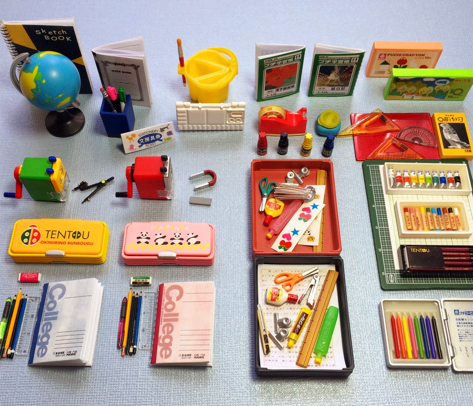 Moonrabbit_ly's Miniature World: Re-ment Student Stationery