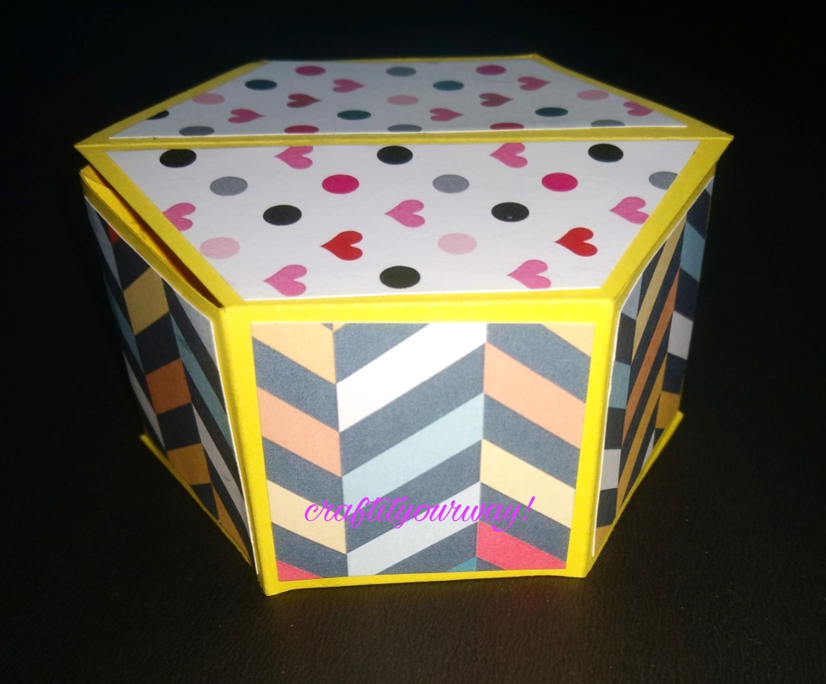 CRAFT IT YOUR WAY!: HEXAGONAL JUMPING BOX CARD TUTORIAL!!
