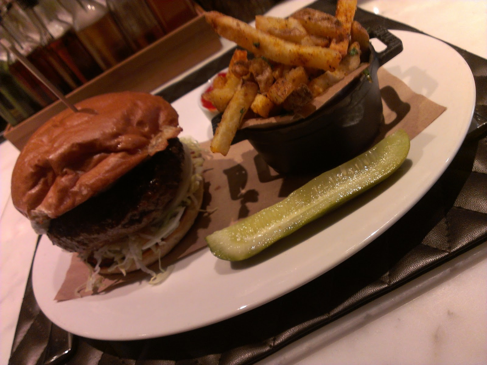 How's The Burger: Michael Jordan's Steakhouse Burger