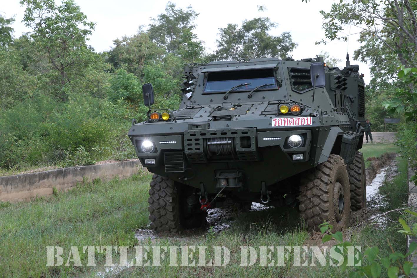 AAG_th บันทึกประจำวัน: ไทยทดสอบรถหุ้มเกราะล้อยาง AMV-420P ปรับปรุงใหม่ ...