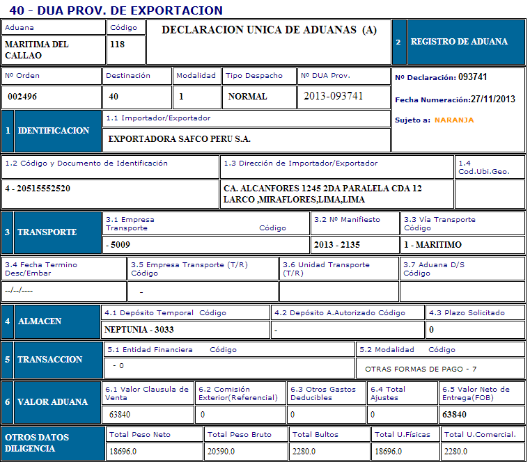 metalmecánico: Documentos que exige la aduana para la exportación del ...