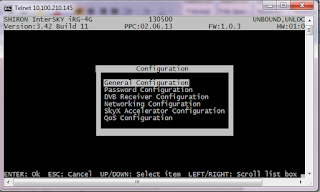 Cara setting / konfigurasi modem Shiron | Tutorial VSAT, Parabola TV ...