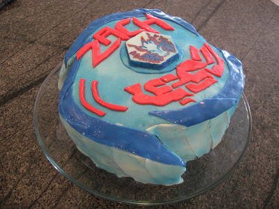 From the Kitchen of Happy Life: Beyblade Cake