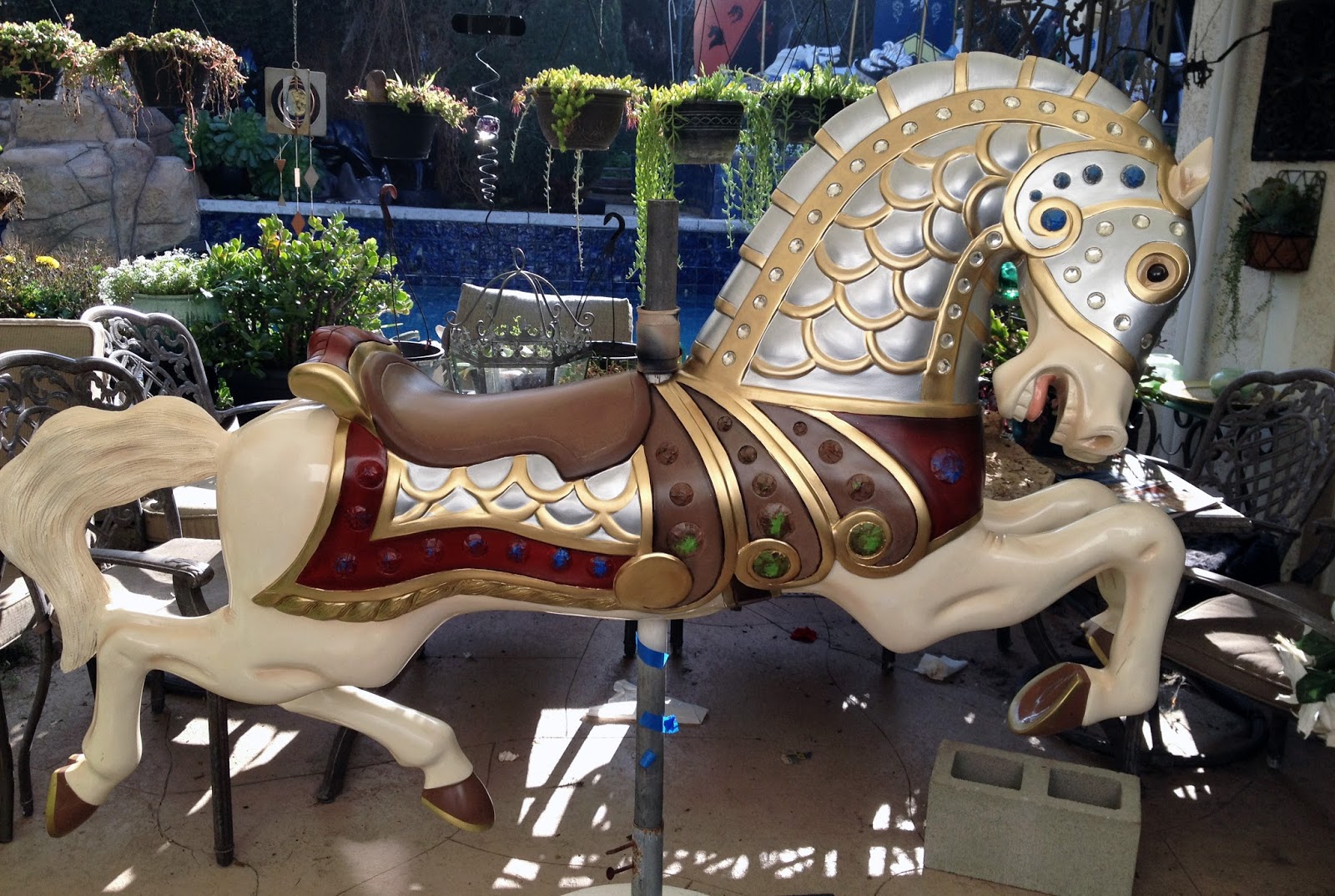 Koriel's Custom Painted Carousel Animals