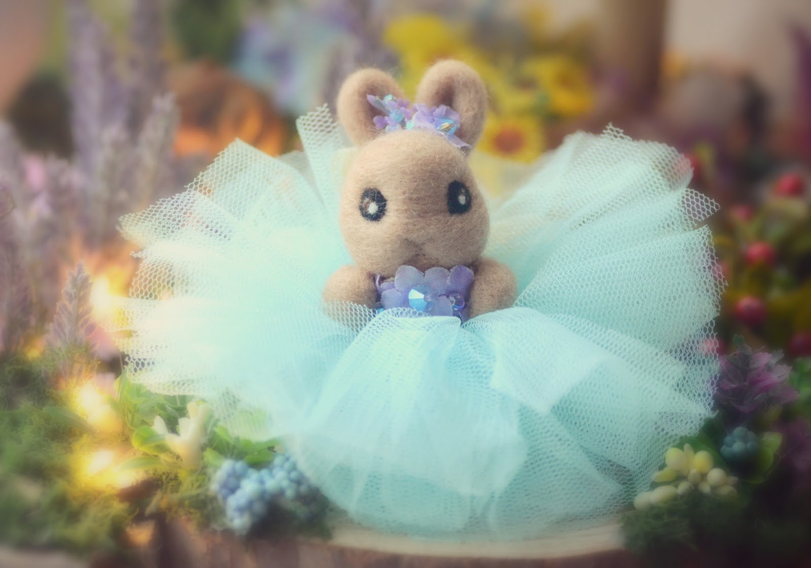 Nozomi Crafts: Easter bunnies with tutu dress