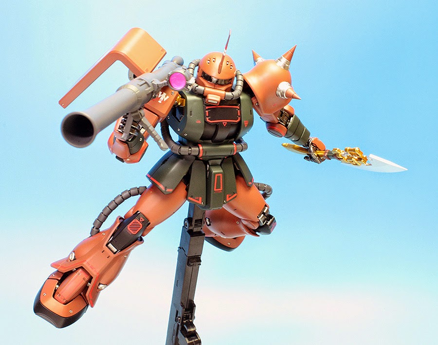 Custom Build: MG 1/100 Garma Zabi's Zaku II