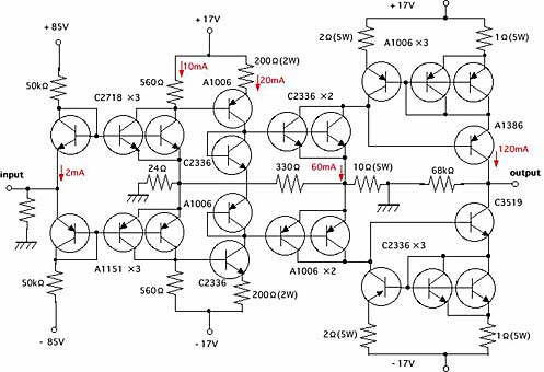 Constant Current Amplifier - Another Electronics Circuit Schematics ...