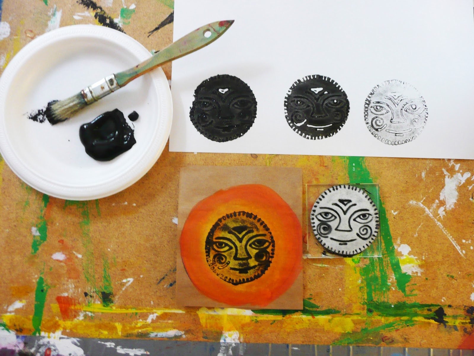 that artist woman: Aztec File Folder books