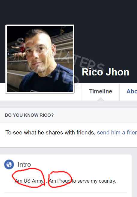 ScamHaters United .. Visit us also on Facebook and Instagram : RICO ...