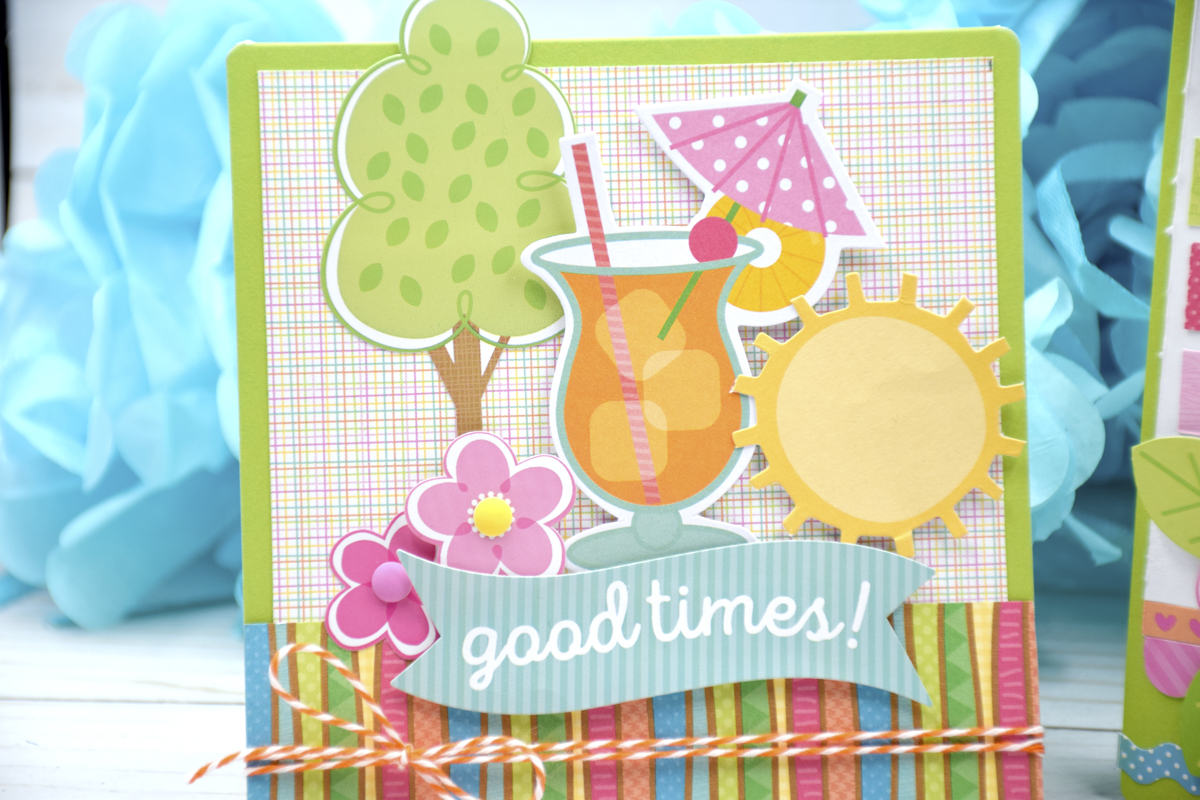 Doodlebug Design Inc Blog: Mix it Up Challenge: Bright Cheery Cards by Tya