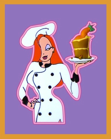 ImNotBad.com - A Jessica Rabbit Site: Chef Jessica's Carrot Cake Recipe