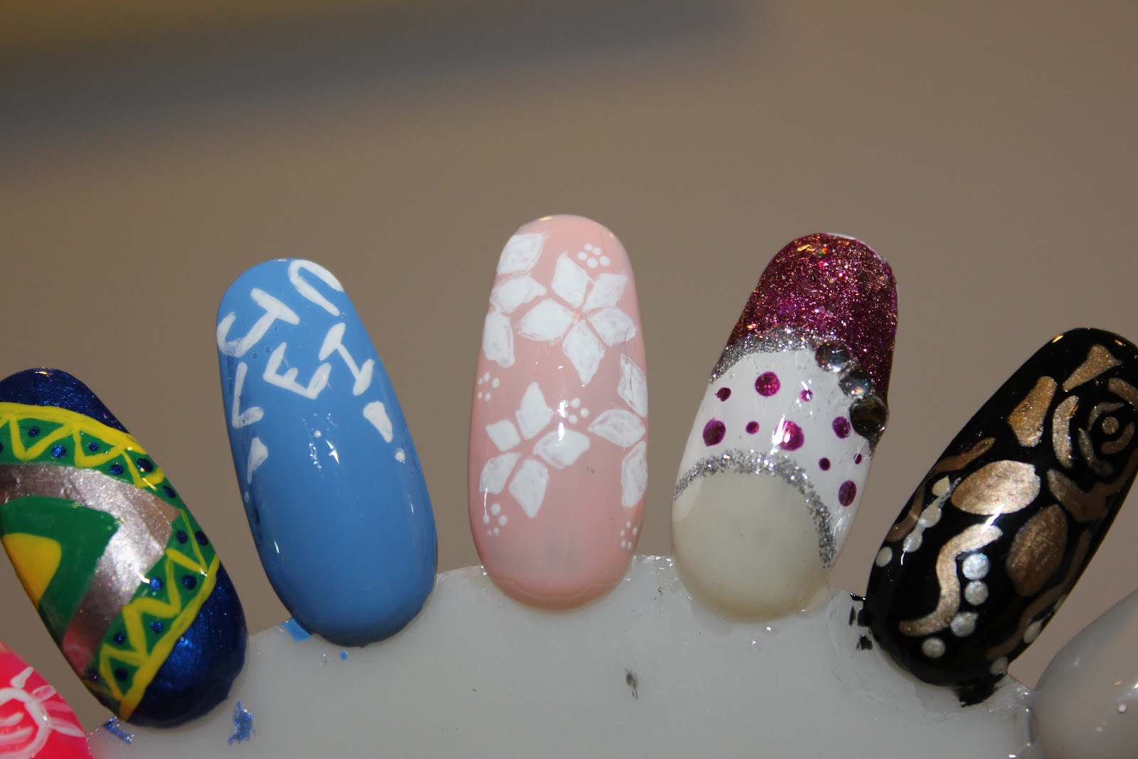 Baking Recipes and Nail Design all in one: New Nail Designs =D