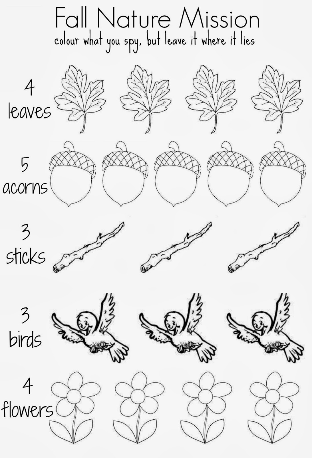 and away we go!: Fall Nature Hunt...