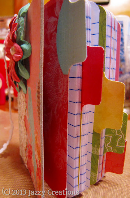 Jazzy Creations...: Altered Mini Composition Books for a Swap