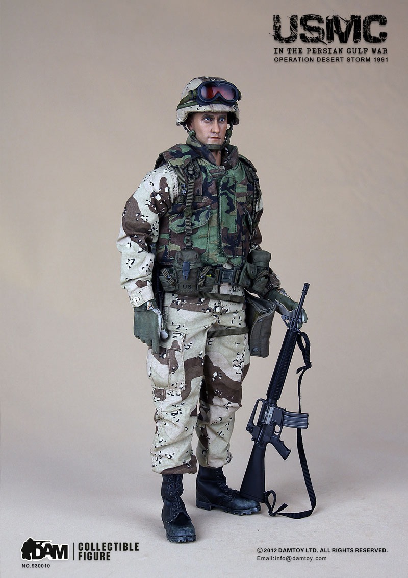 toyhaven: Incoming: DAM 1/6 USMC in Persian Gulf War (Desert Storm 1991 ...