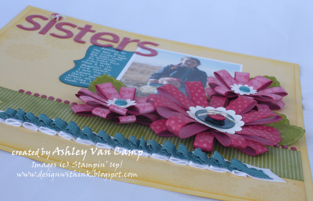 Design With Ink: UnWinning Artisan Award Entry...Scrapbook Page #1