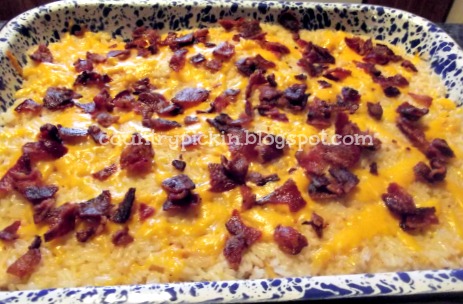 Country Pickins: Cheesy Bacon & Rice
