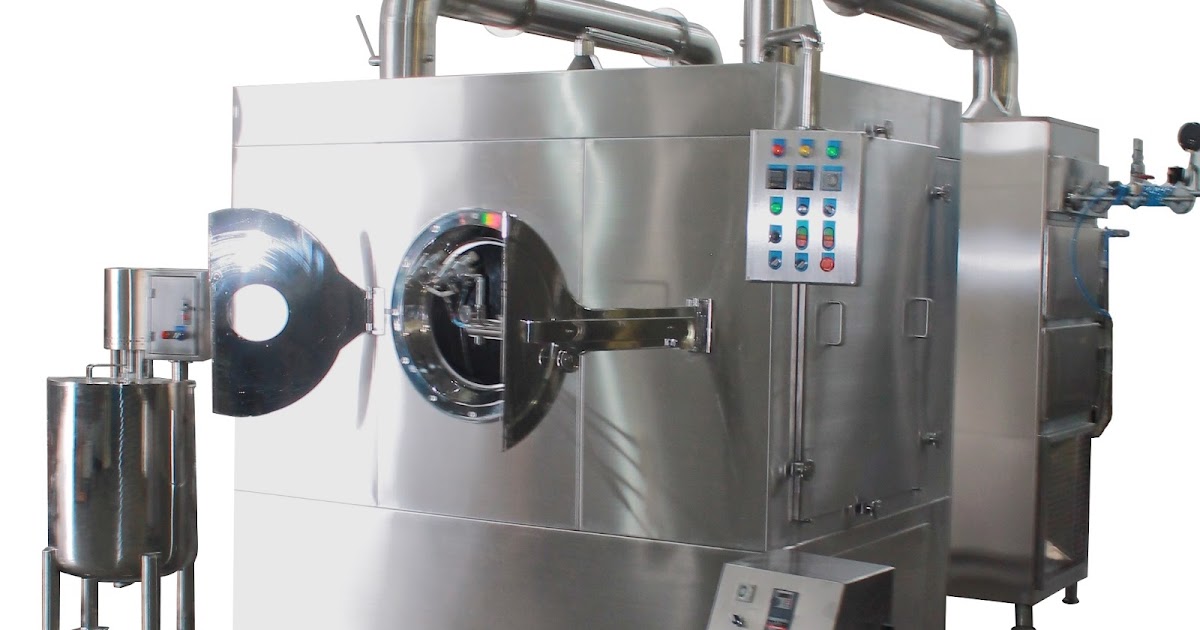 MESIN FARMASI: PROSES PENYALUTAN TABLET MENGGUNAKAN MESIN COATING