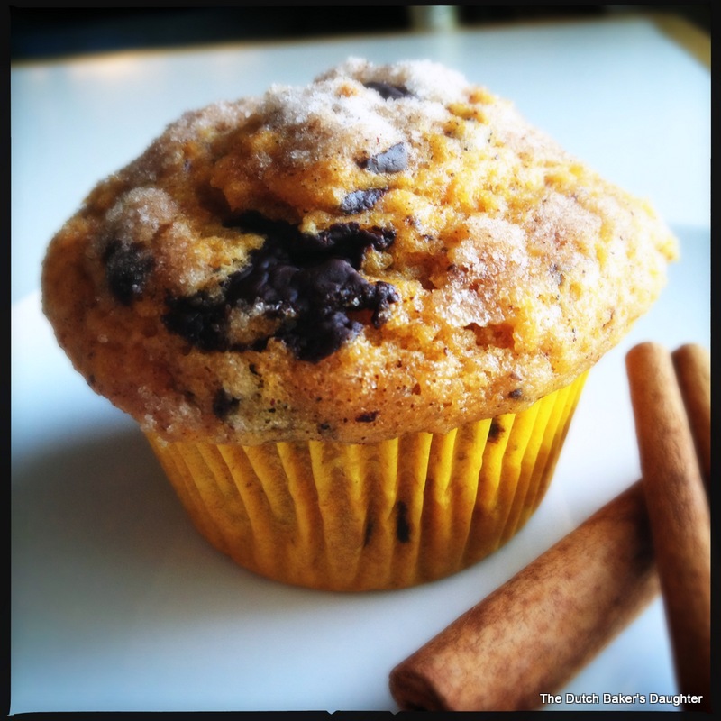 The Dutch Baker's Daughter: Pumpkin Java Chunk Muffins