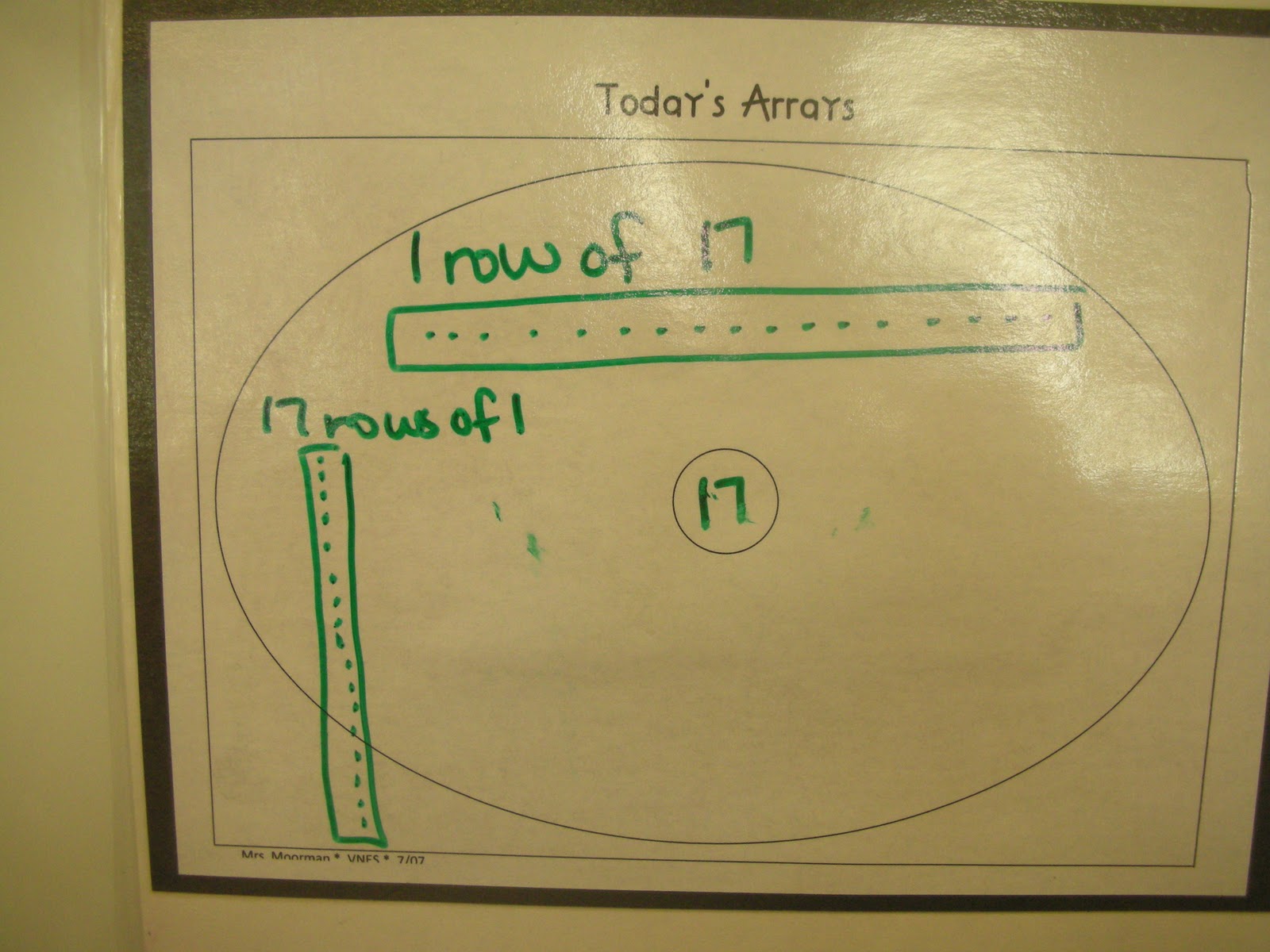 Calendar Math -- In Pictures | Teaching in Room 6
