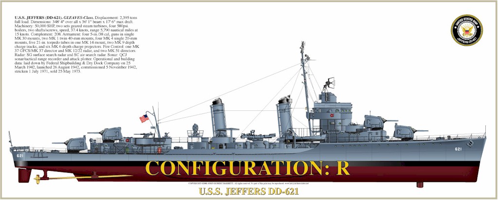 Naval Warfare: USS Jeffers (DD-621, DMS-27)