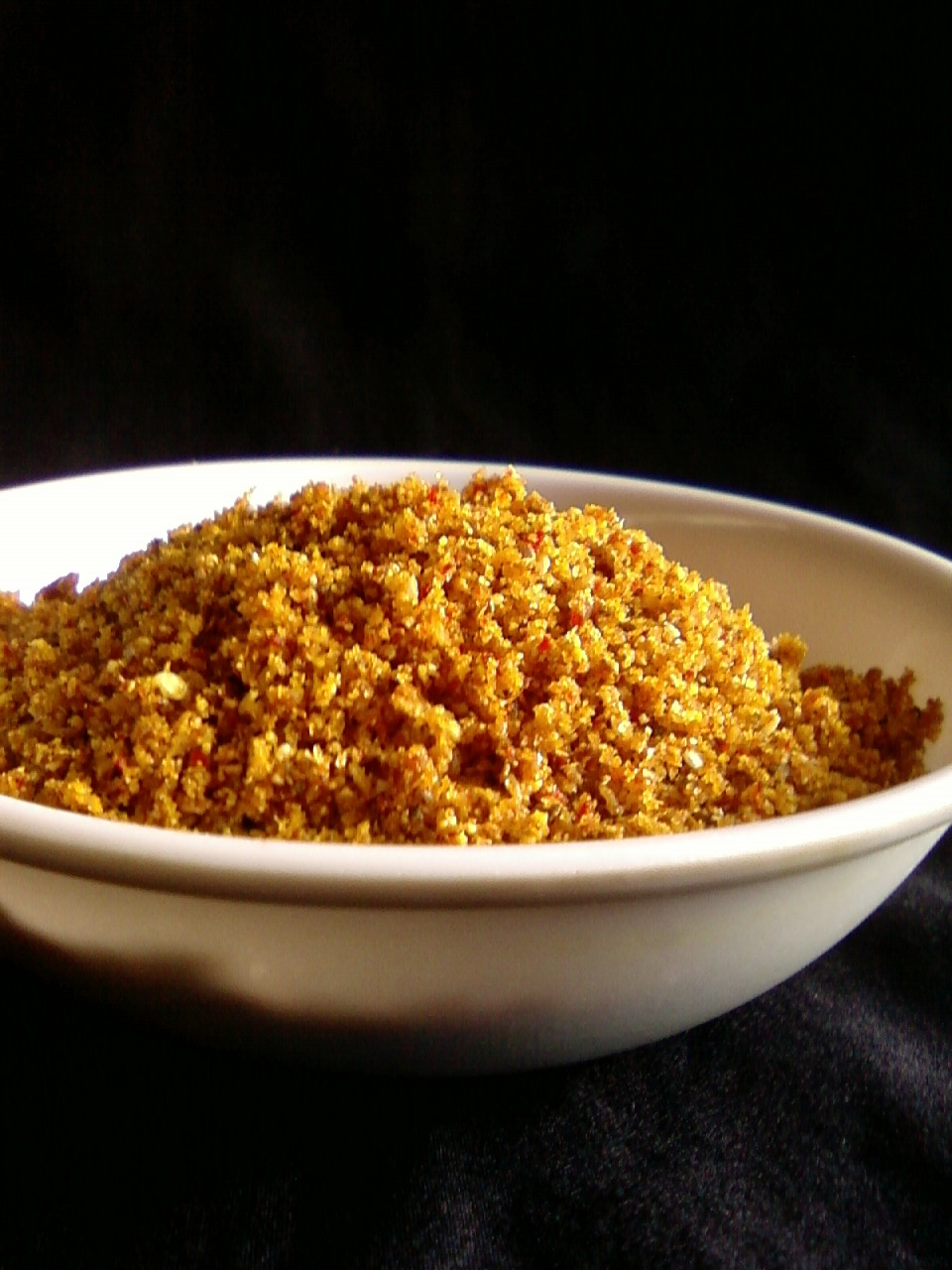 Aratikaya Podi ~ Spicy Plantain Powder - Blend with Spices