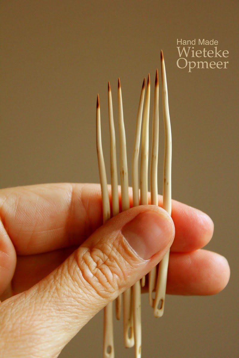 Wieteke Opmeer: limited edition extra large hawthorn needles