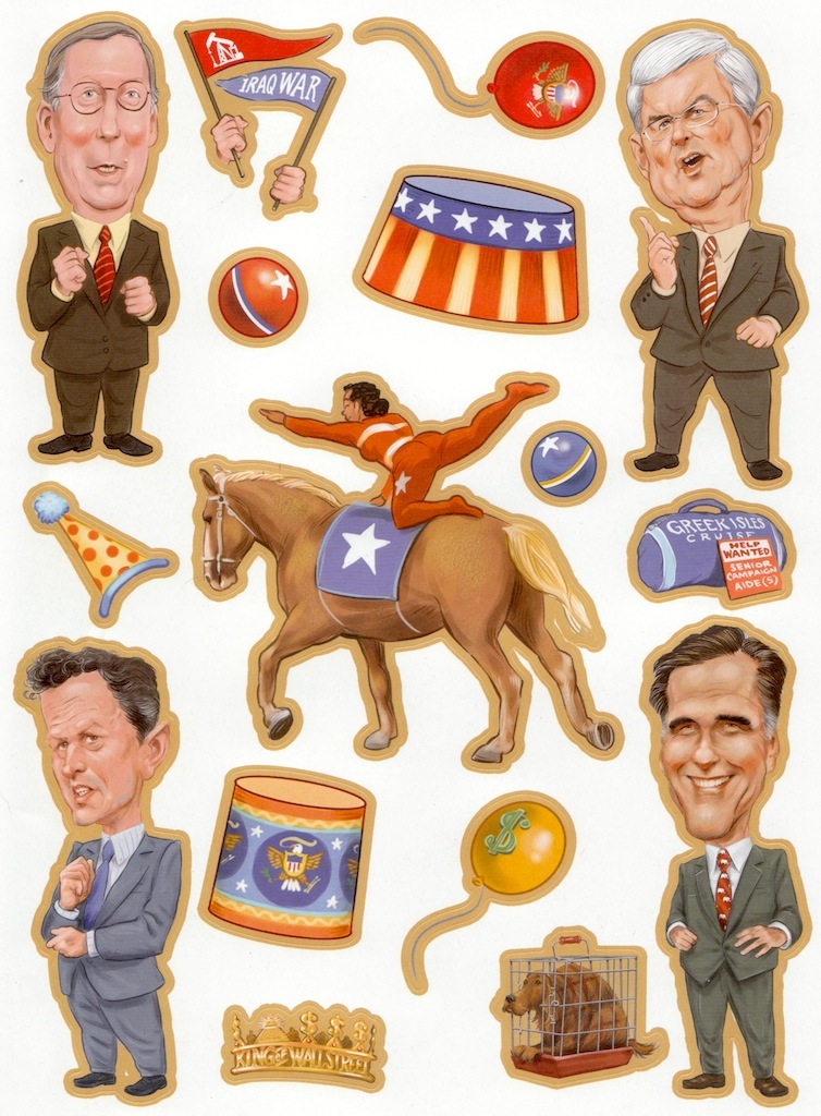 The Paper Collector: The Political Circus, 2012