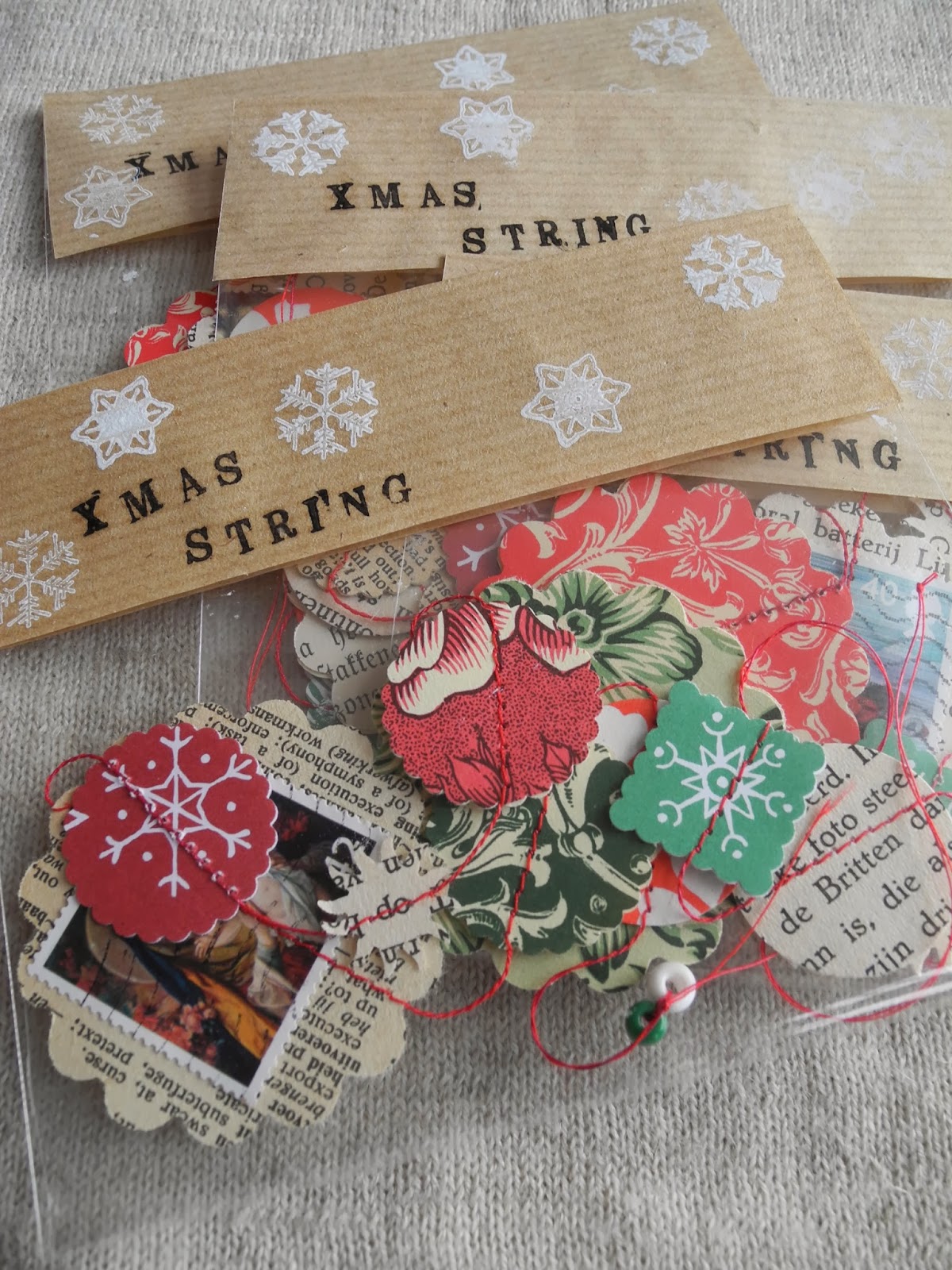 One Bunting Away: A Christmas String of Paper