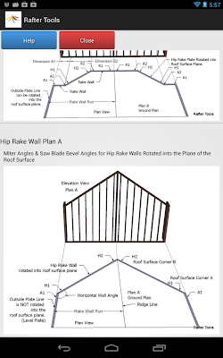 Roof Framing Geometry: Hip Rake Walls Rotated Into The Roof Surface
