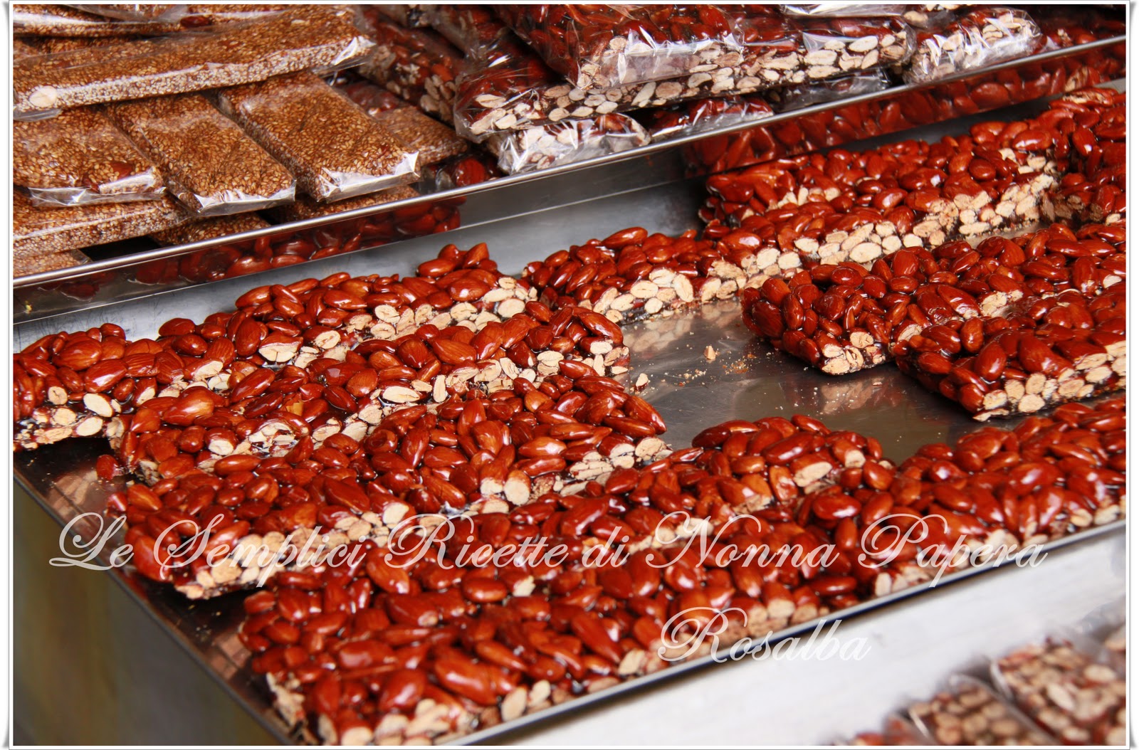 Le semplici ricette di Nonna Papera: TORRONE SICILIANO