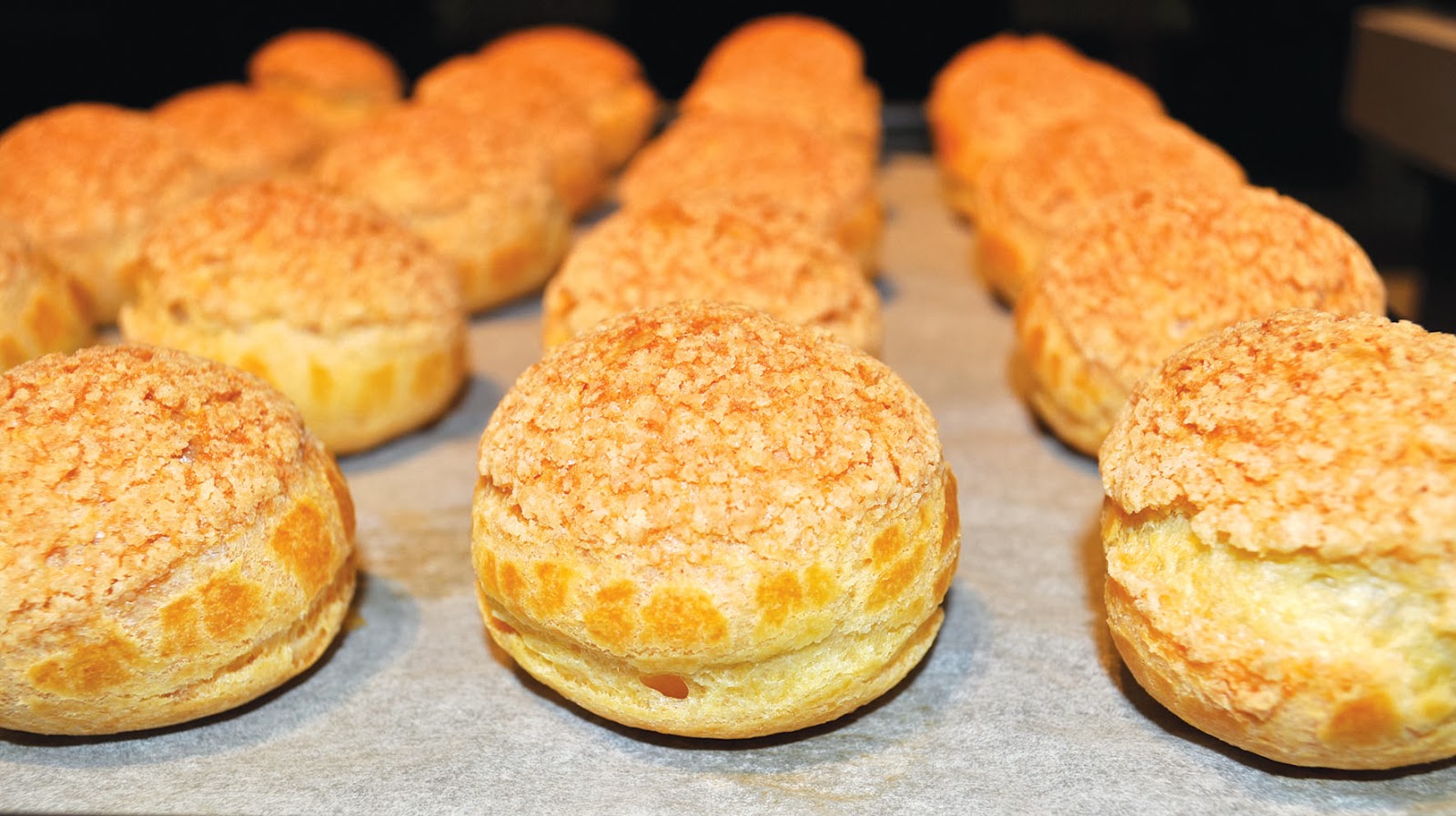 Choux craquelin… trop craquants !!!