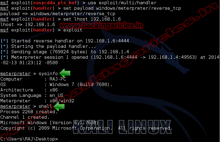 Hack Remote Windows Pc Using Easy Cd Da Recorder Pls Buffer Overflow Hacking Articles
