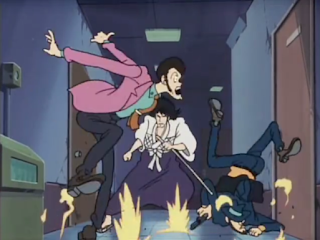 Aaron Long Cartoons - Blog: Pink Jacket Lupin 1