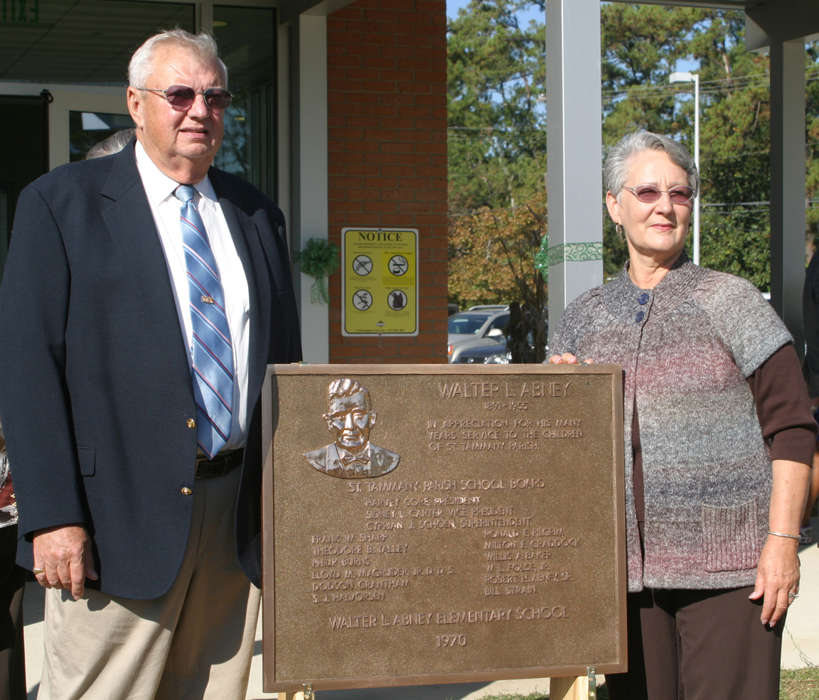 Tammany Family: Abney Elementary Namesake Remembered