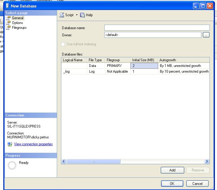 Made Widiani: Cara Koneksi Database SQL Server ke VB.net