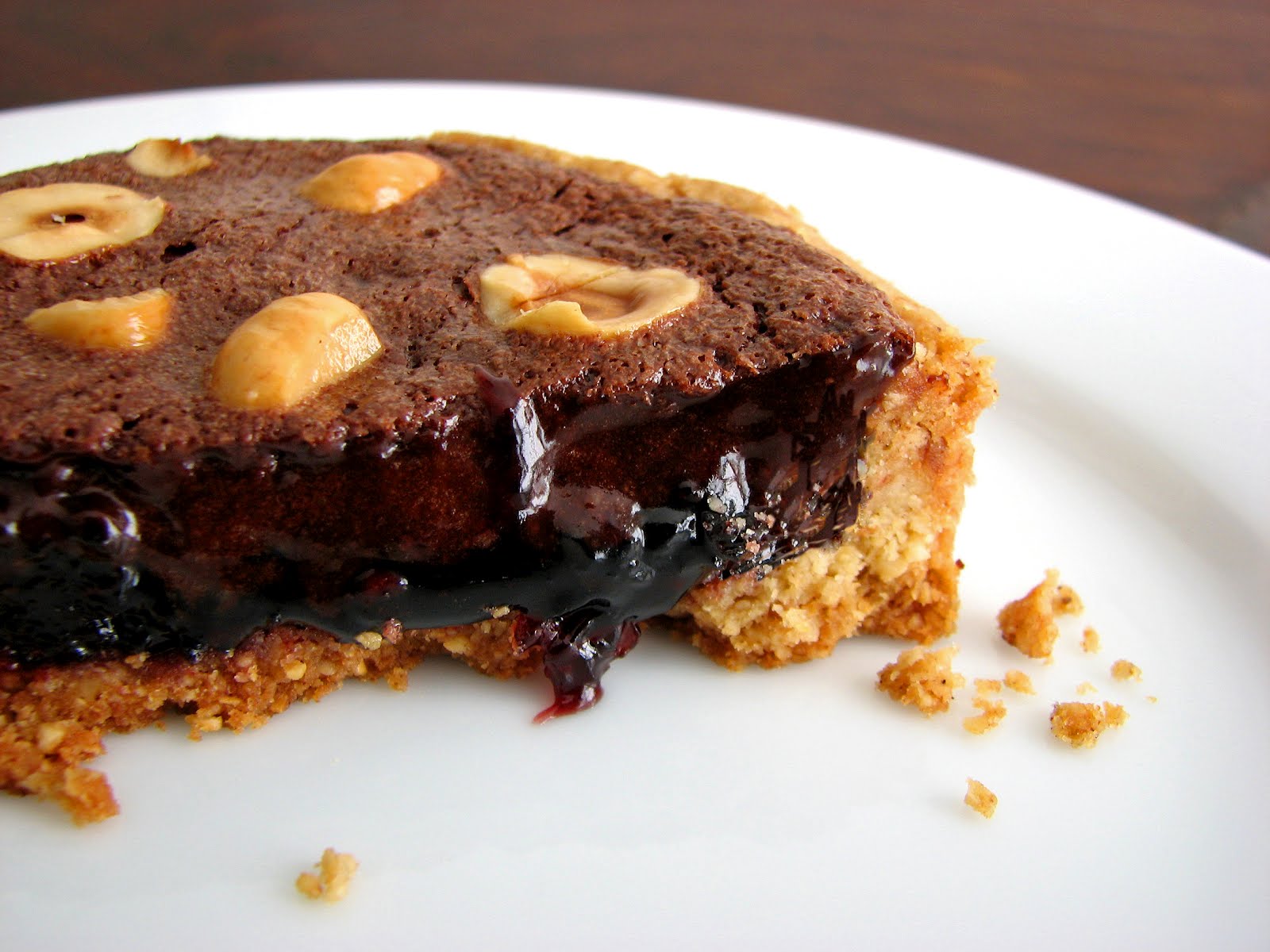 :pastry studio: Chocolate Hazelnut Jam Tart