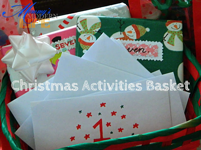 Mommy's Modern Life: DIY - Christmas Countdown Basket