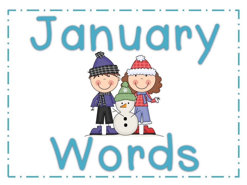 Mrs. Hankinson's Class: highlighting December Words, new January Words ...