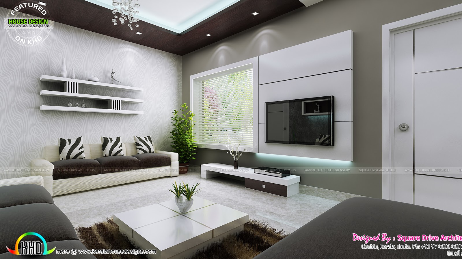 Excellent home interiors - Kerala Home Design and Floor Plans - 9K ...