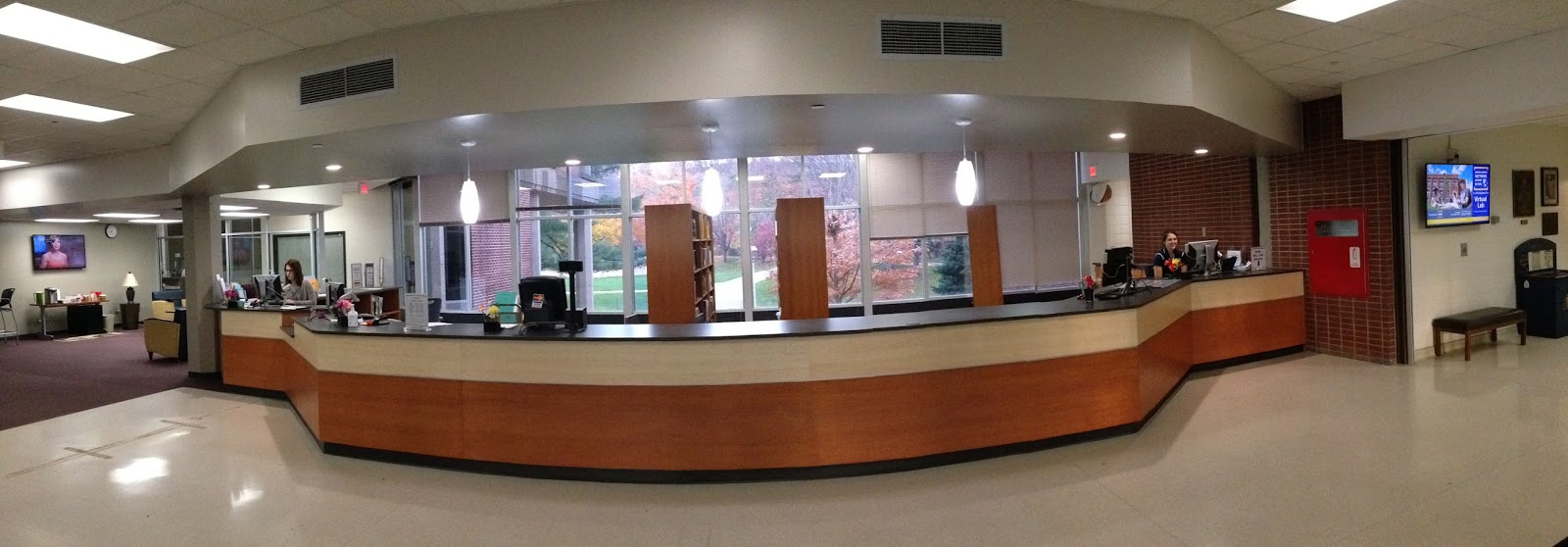 McIntyre Library News: New Circulation Desk