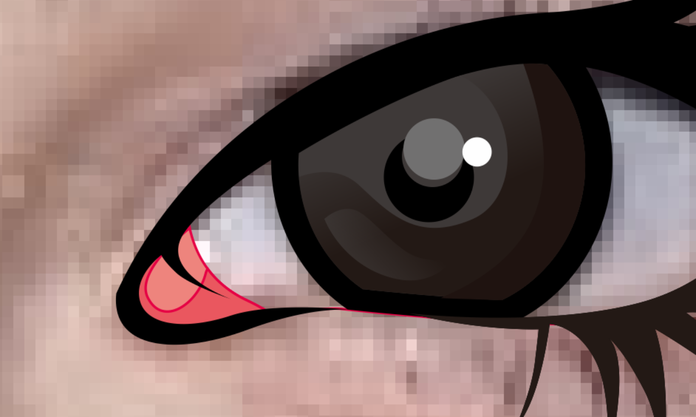 Tutorial Membuat Vector Mata (Eye)