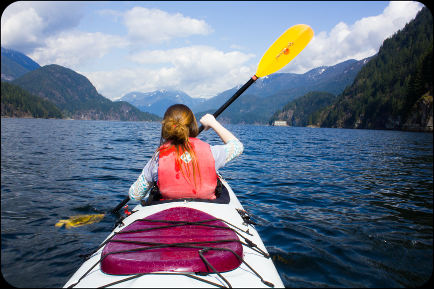 Across the Border: An Easter Kayak up The Indian Arm!