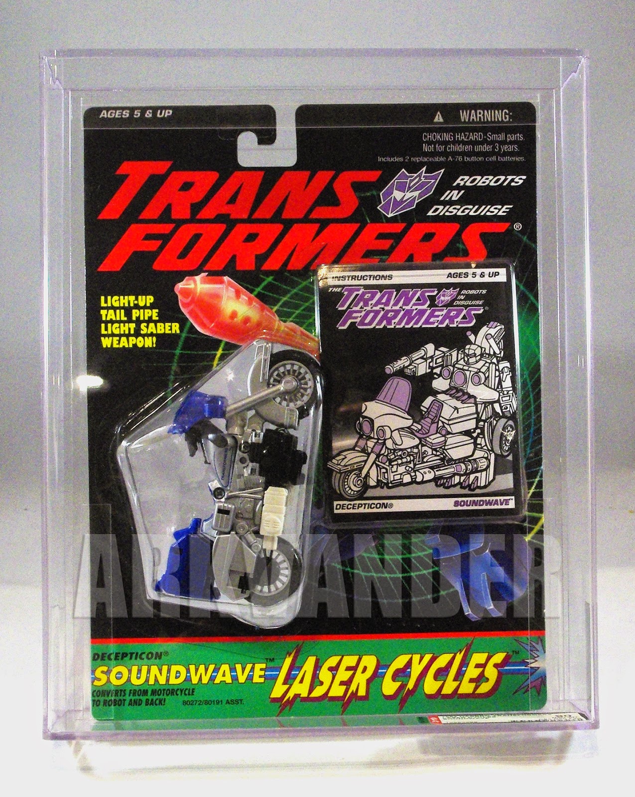 Mostly Transformers Redux: Generation 2 Laser Cycle Soundwave