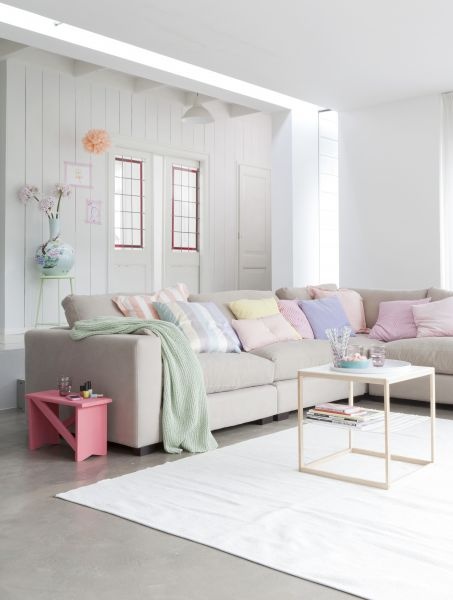 Querido Refúgio - Blog de decoração: Candy-Colors! Decorar em tom pastel