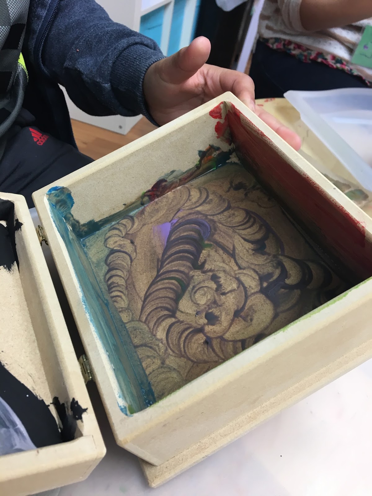 Our Little Cottage in the Big Woods: Grief Art.