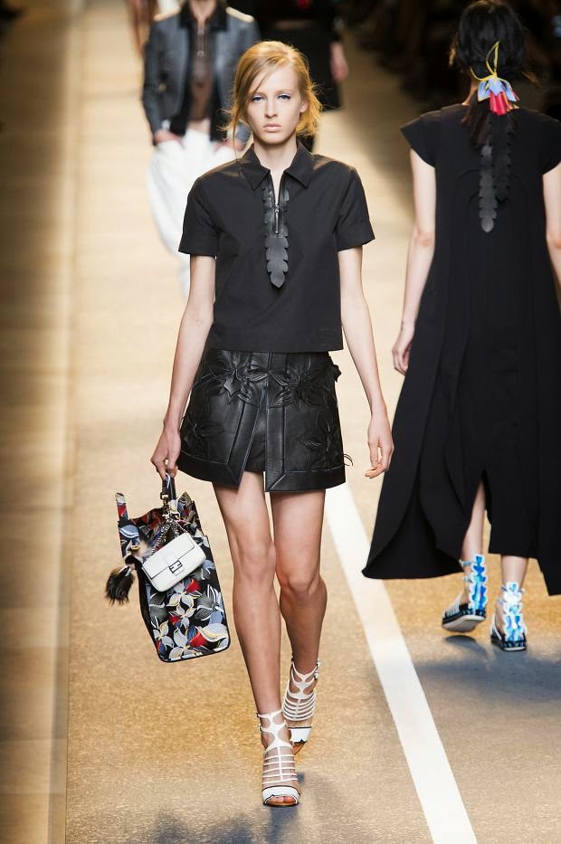 Runway | Fendi Spring/Summer 2015 Fashion Show | Cool Chic Style Fashion