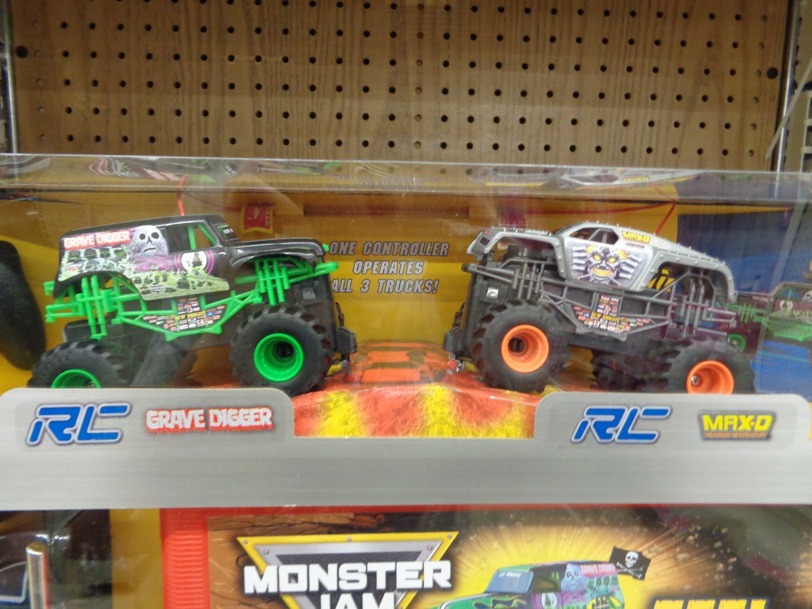 J And J Toys: New Bright Remote Control Monster Jam Trucks & Trailer