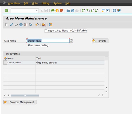 SAP ABAP technical information: Add Programs/Transactions to SAP Menu ...